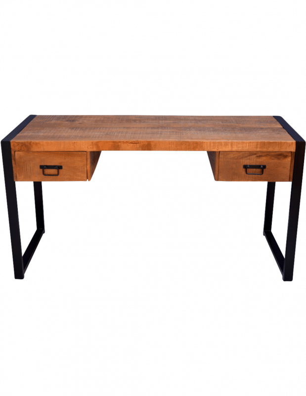 Bureau Bueno-Mango met 2 lades - LeukeMeubels.nl